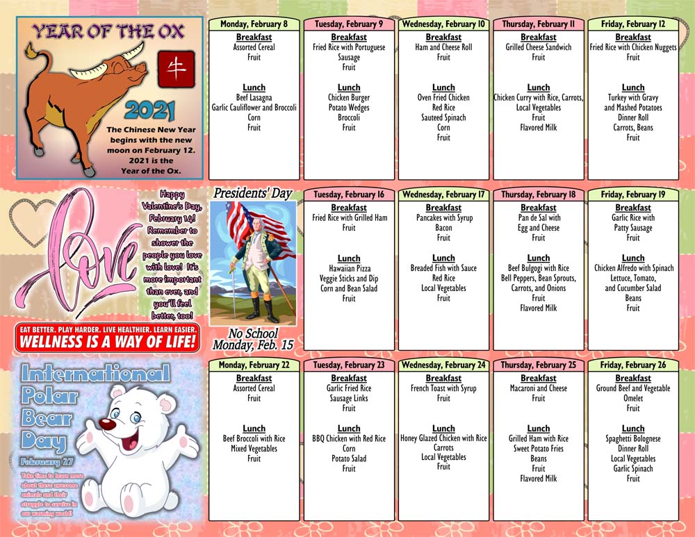 Child Nutrition Program | CNMI PSS – Rota, Tinian, Saipan